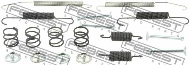 Монтажный комплект барабанных колодок Febest 0804-S10XR-KIT