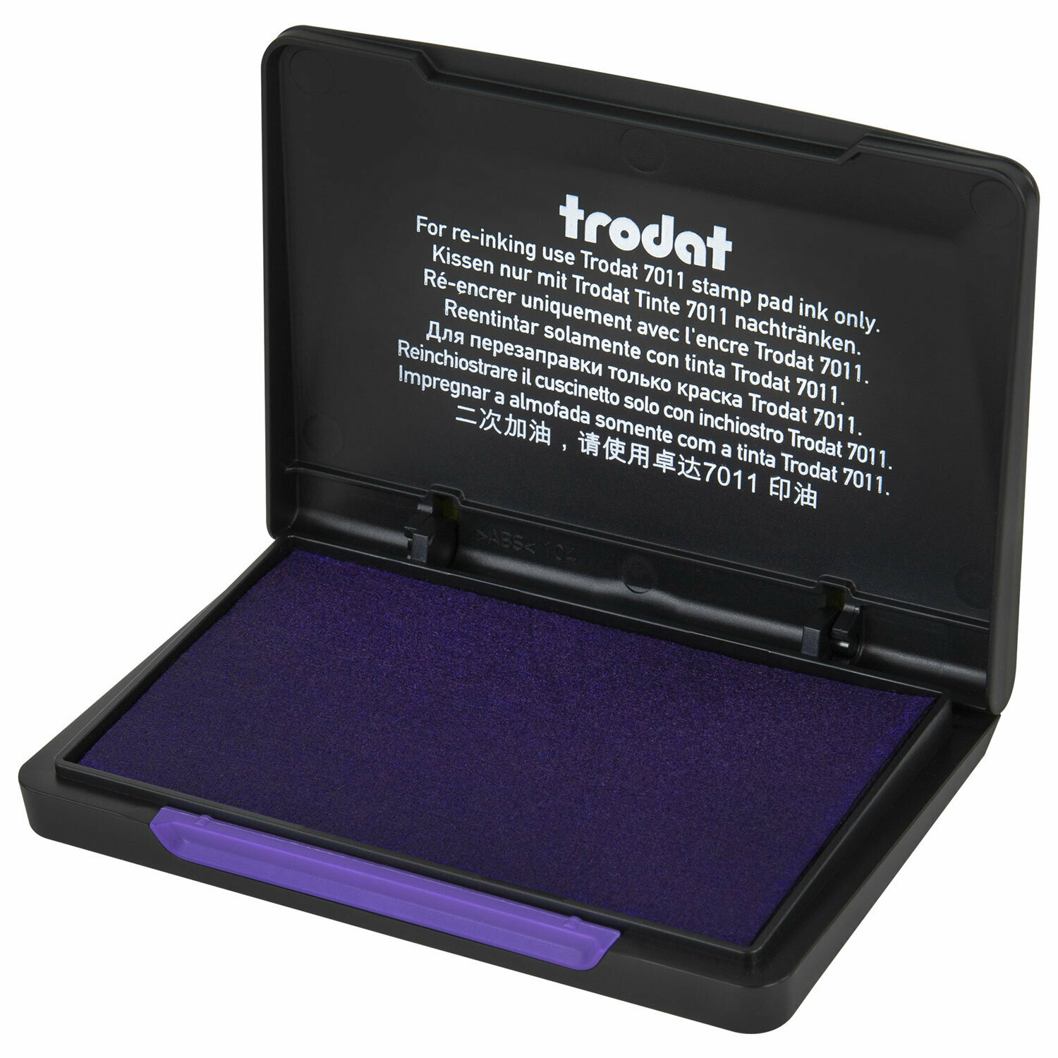 Упаковка 4 шт. Штемпельная подушка TRODAT 9051 90х50 мм, фиолетовая, 191021