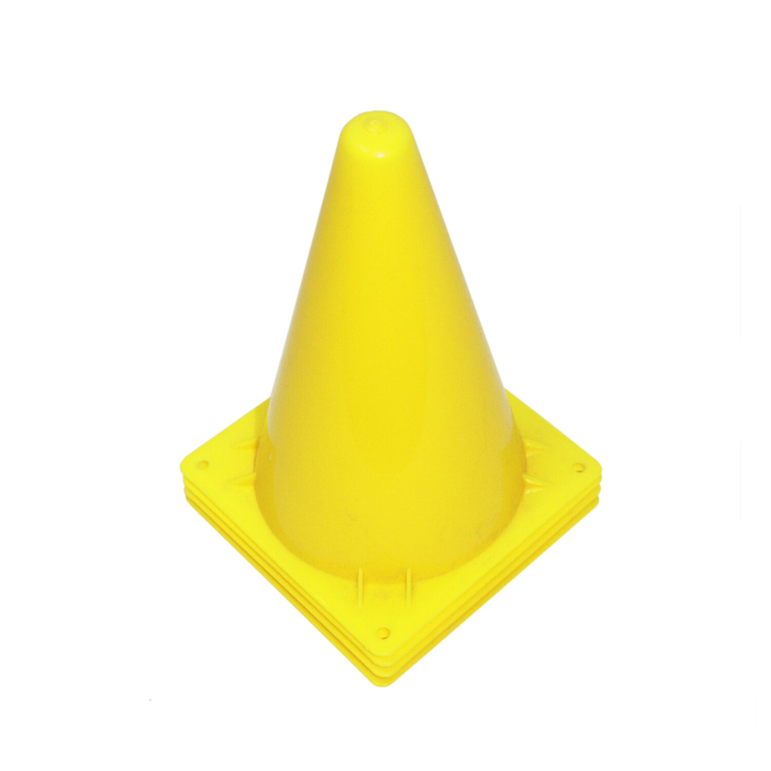 Конусы для разметки "Yt1686576", высота 18х13.2 см, 4 шт, желтый