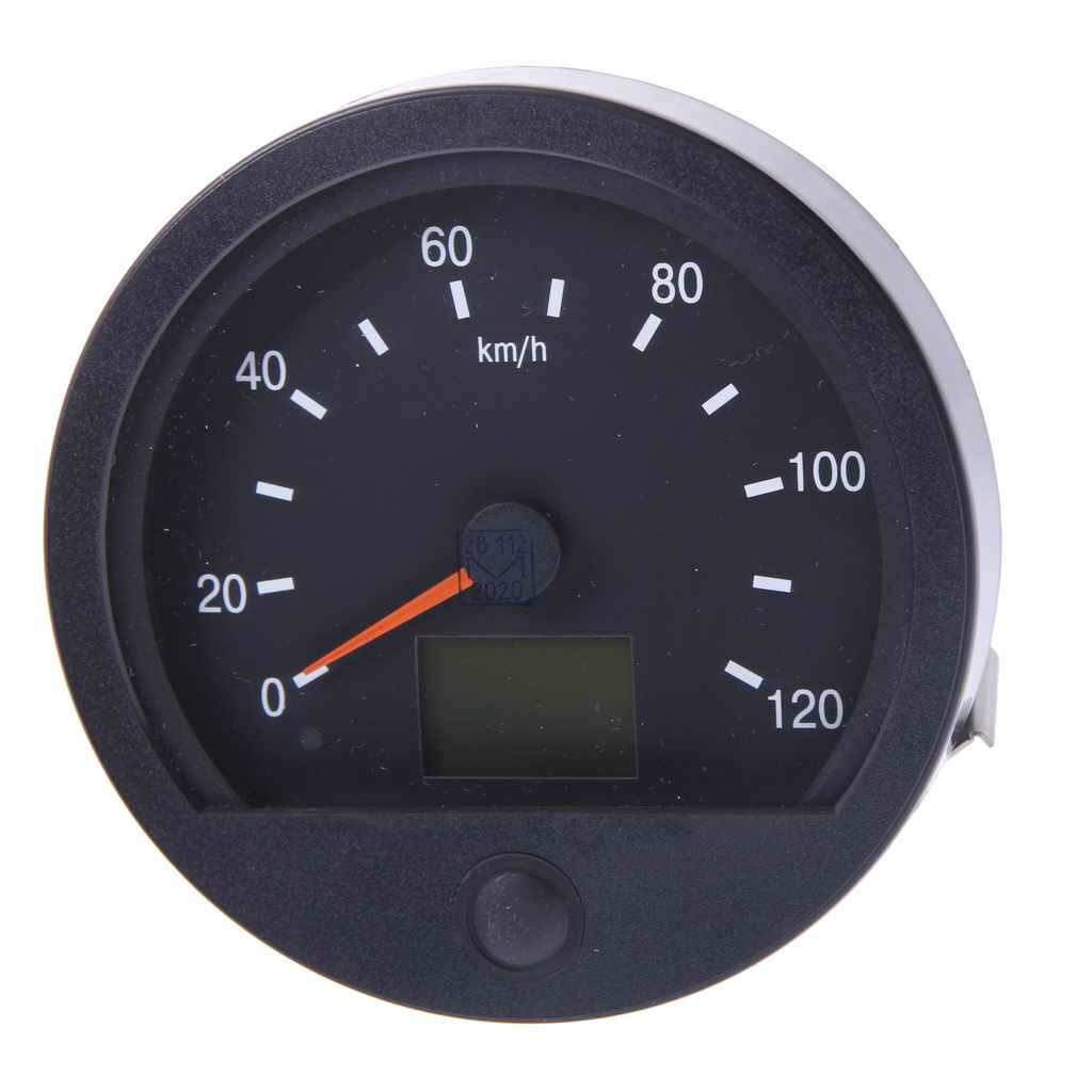 Спидометр КАМАЗ, МАЗ электронный (аналог 81.3802 и 1323 KINZLE) 24V (круглая крышка), ПА8090, взэп