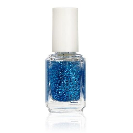 Лак для ногтей Умная Эмаль FRENCHI Укрепляющий, тон 372 синие блестки 11мл