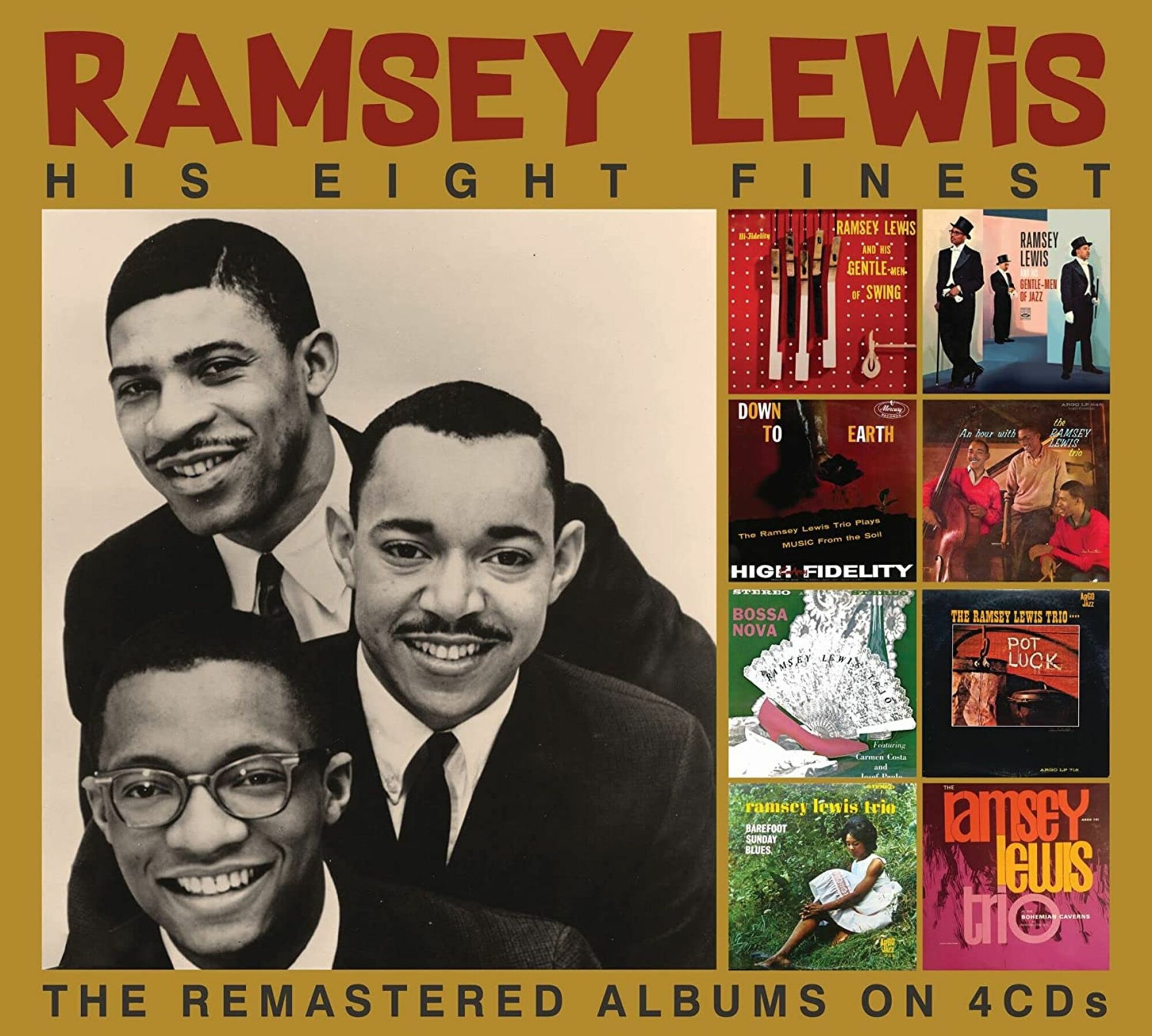 Диск Ramsey Lewis-His Eight Finest (4Cd) (4 CD)