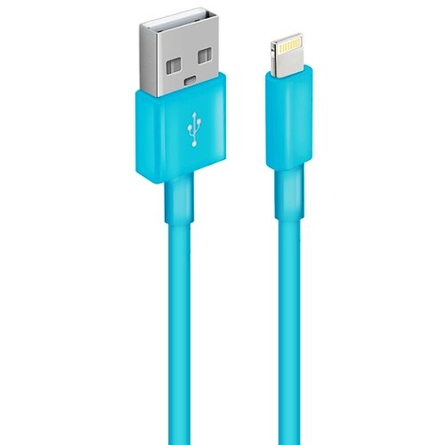 Кабель USB-Am Lightning Dialog CI-0310 blue - 1 метр синий