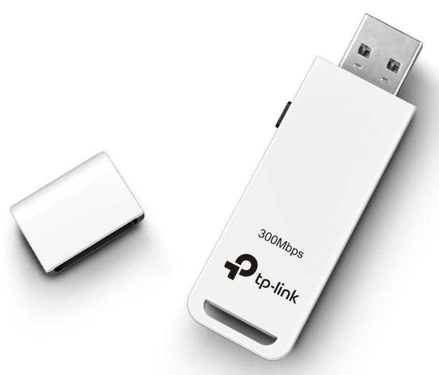 Wi-Fi адаптер USB TP-LINK TL-WN821N, белый