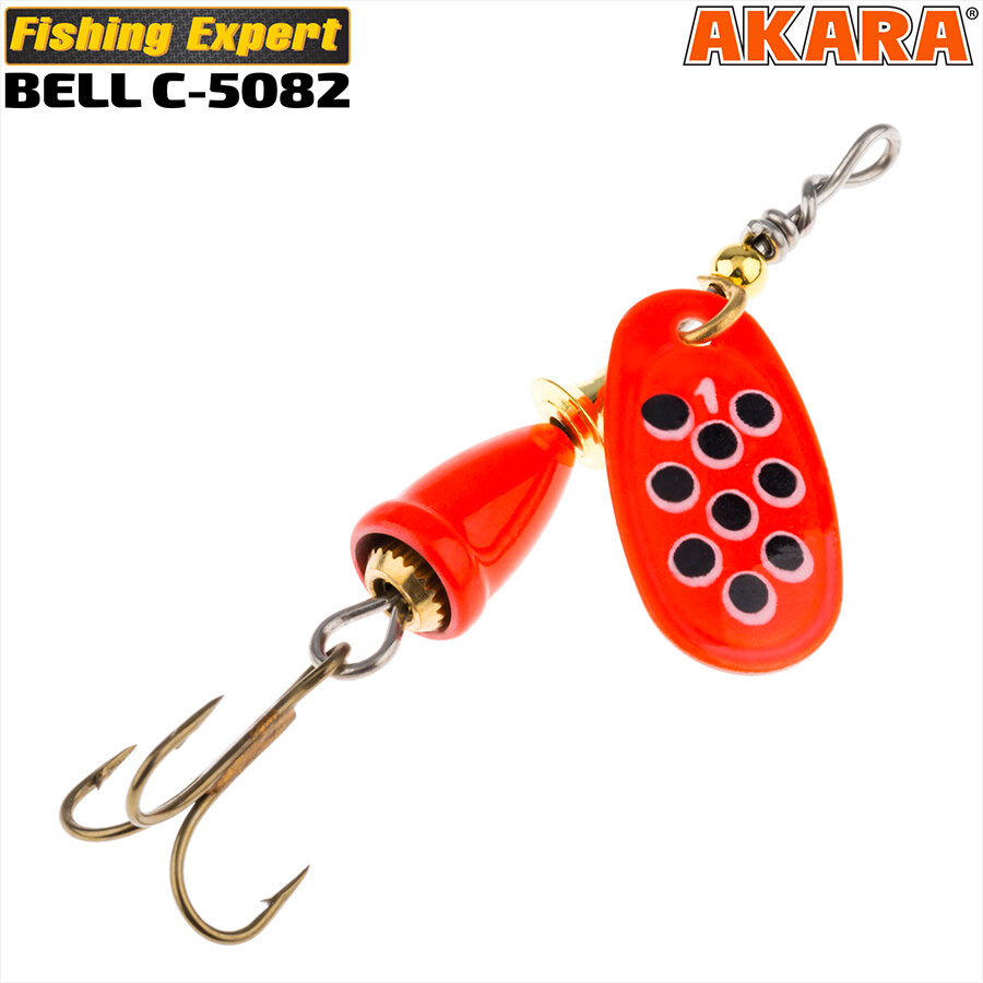 Блесна вращ. Akara C-5082 4 гр. 200/Red