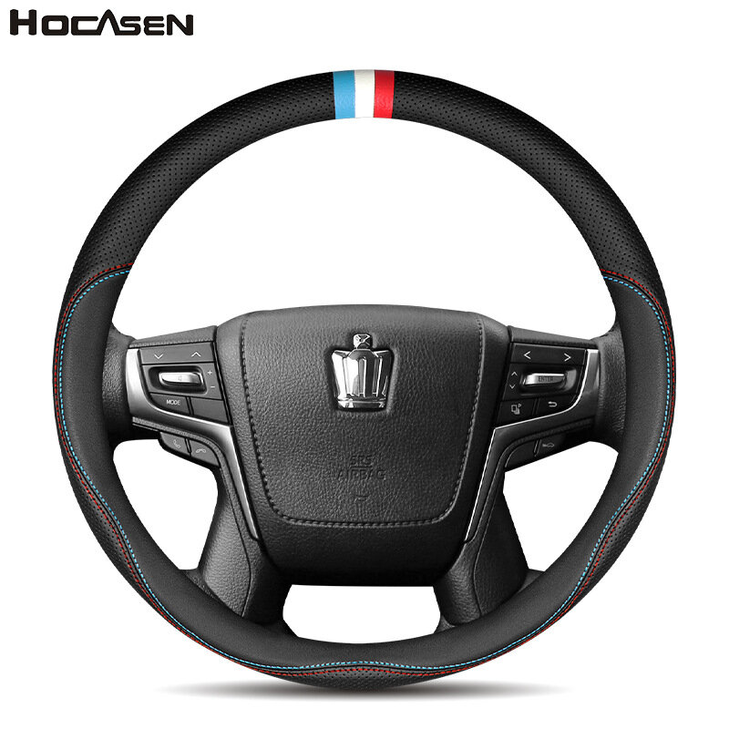 Чехол для руля HOCASEN Crown 121314, 40см, кожаный, с подогревом