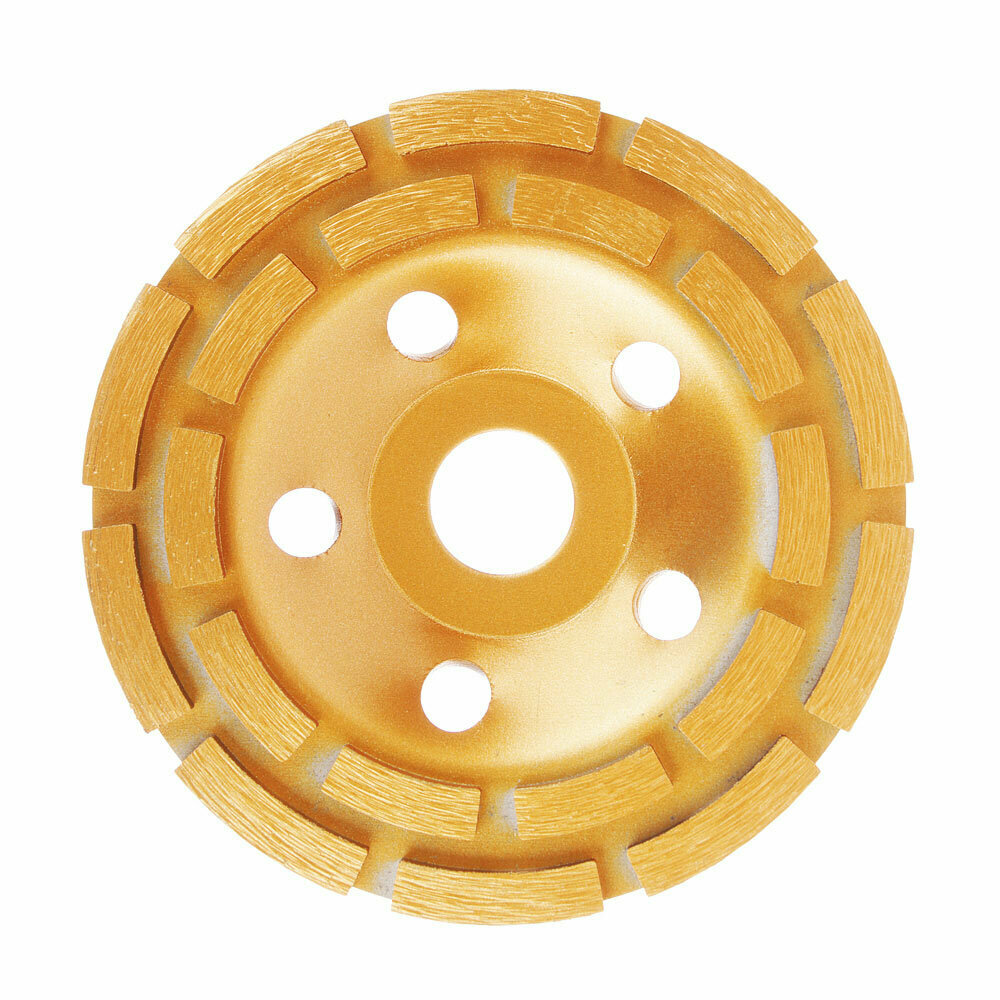 Чашка алмазная зачистная двухрядная 125мм