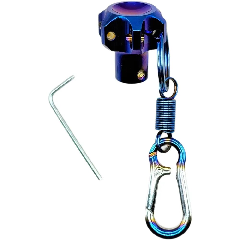 Mosporty (1 штука) универсальная головка ключа замка зажигания для мотоциклов и автомобилей + карабин