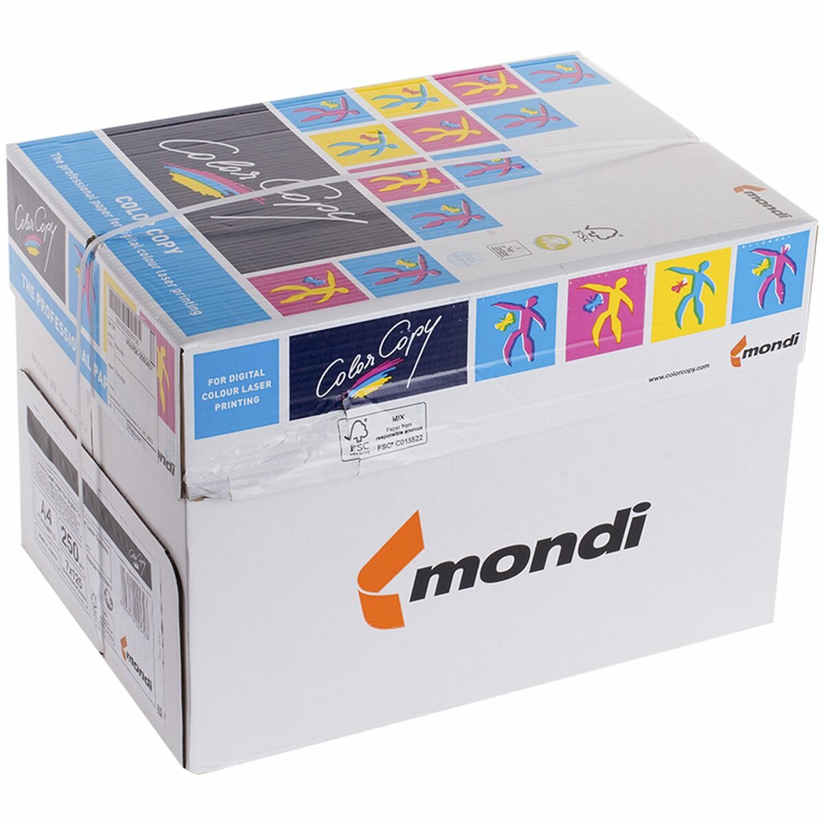 Бумага для цветной лазерной печати Color Copy (А4, 250 г/кв. м, 161% CIE) 125 листов, 7 уп.
