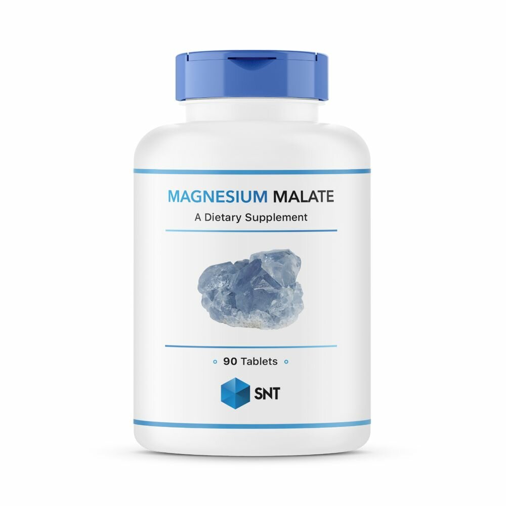 Магний малат SNT, Magnesium Malate 90 таб по 200 мг
