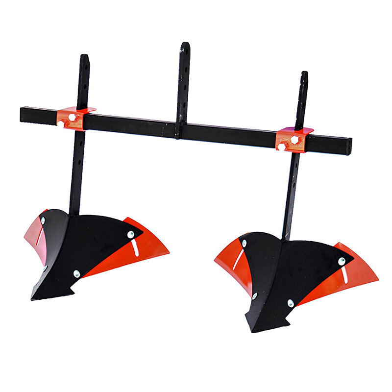 Окучник двухрядный без сцепки для мотоблока VALRUS 800 мм черный