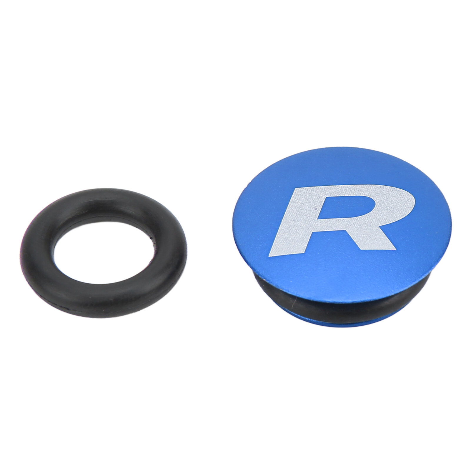 Пылезащитная крышка шатунов горного велосипеда RISK, центральная крышка вала, полая, интегрированная, из алюминиевого сплава, для шоссейного велосипеда, синяя.