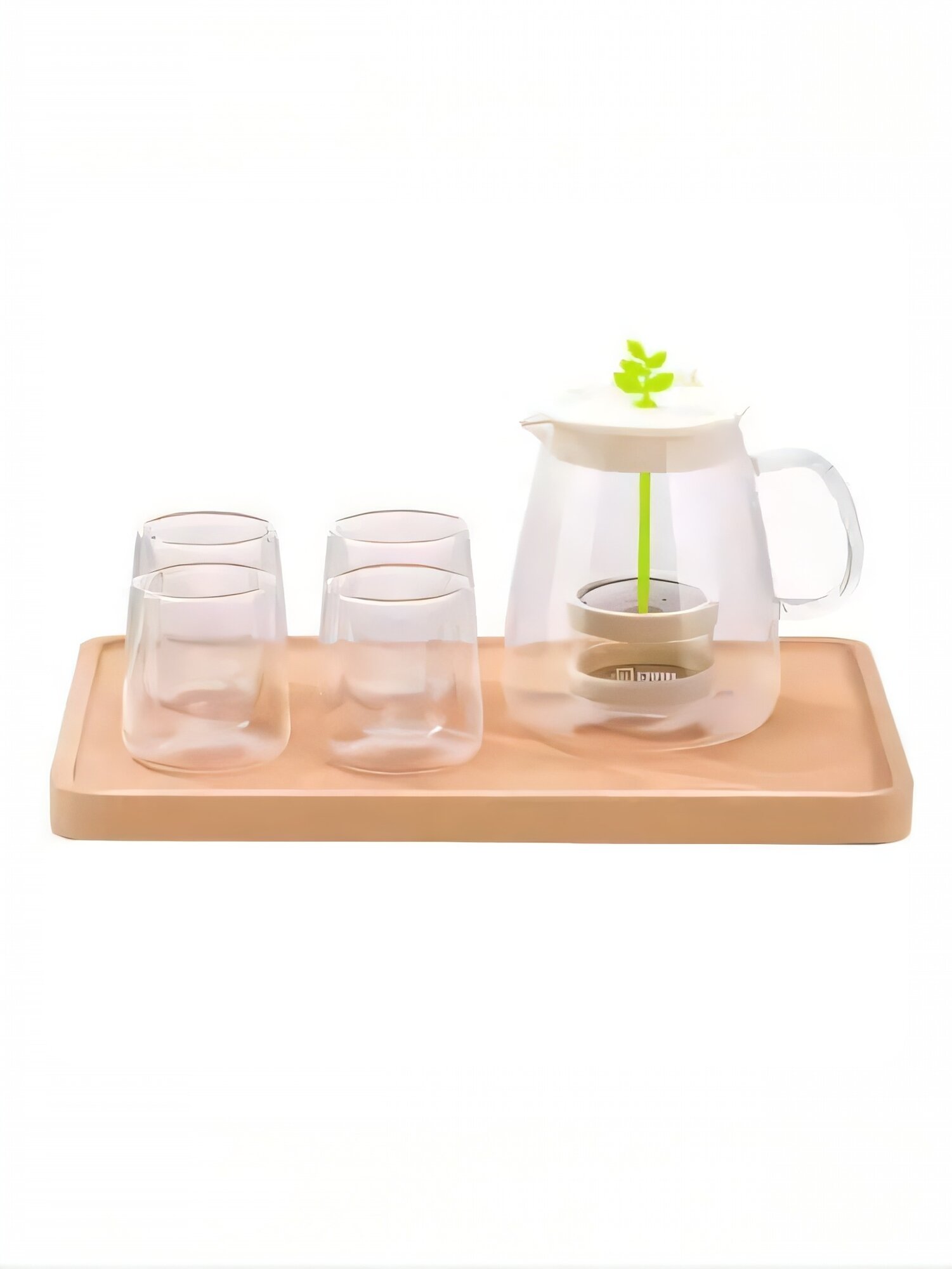 Чайный набор Xiaomi GCT-001 800мл, 4 чашки по 95мл, керамика, для чаепития, стильный дизайн