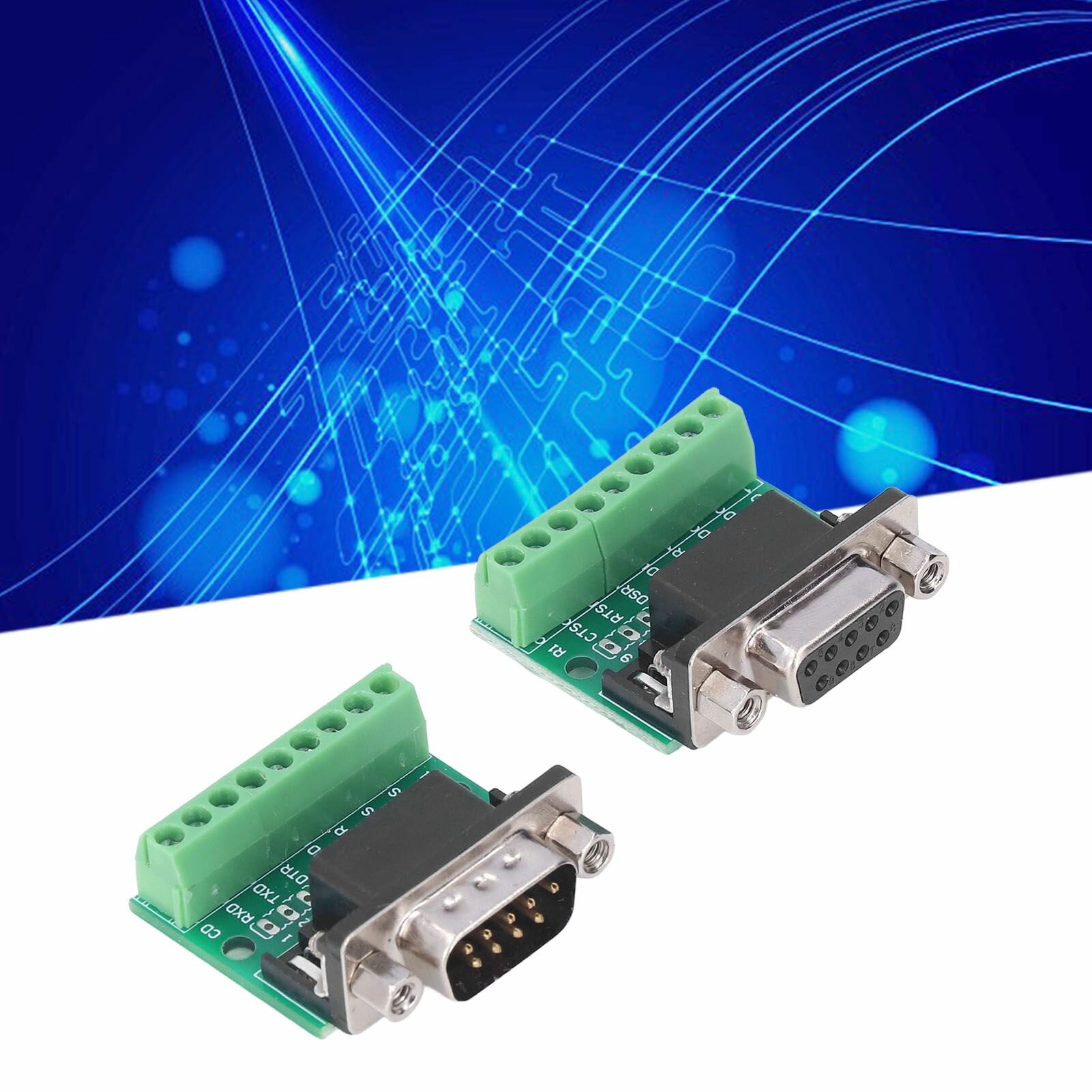 Jadeshay кабельные адаптеры, DB9, 9-контактный, для RS232/RS485