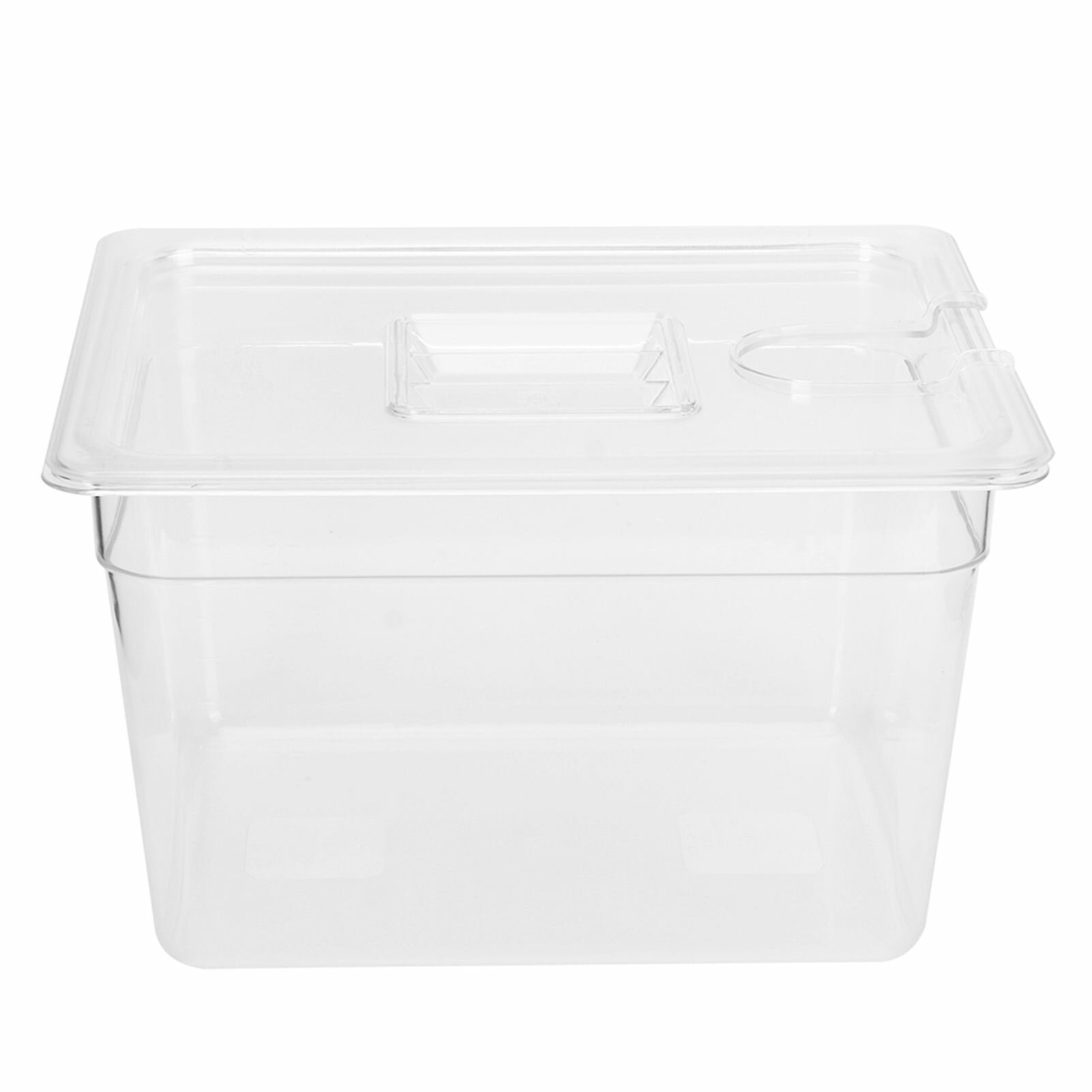 Вакуумный контейнер с крышкой объёмом 11,71 л для вакуумных циркуляторов. Прецизионный кулинарный аксессуар для приготовления блюд методом су-вид.