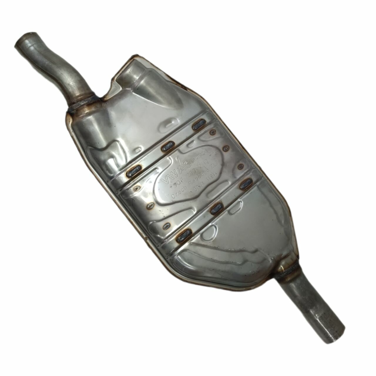 Резонатор Глушителя оригинал Volkswagen (универсальный для всех авто)