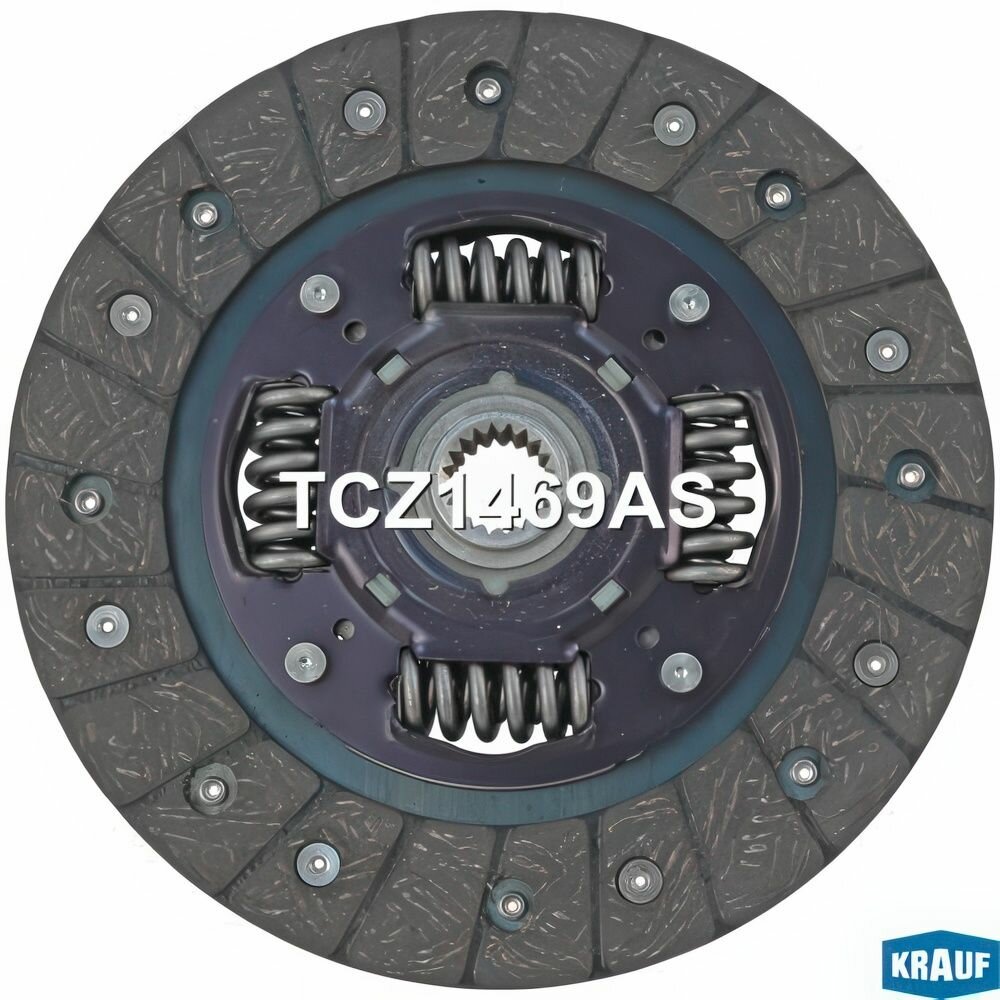 Диск сцепления ведомый, для Джили GL, Джили, Лифан Солано, Мэйпл, Игл арт TCZ1469AS