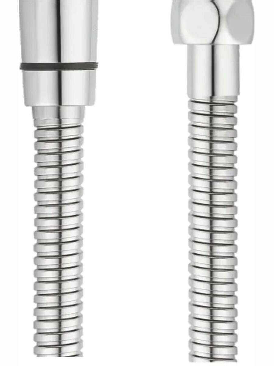 Шланг для душа BELZ BR01, усиленный, защита от перекрута, нержавеющая сталь, 1.5 м