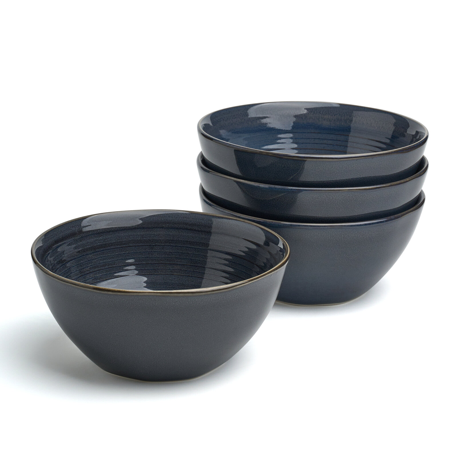 Набор салатников bronco concept D 15,5 см 4 шт. Синий KSG-576-1014