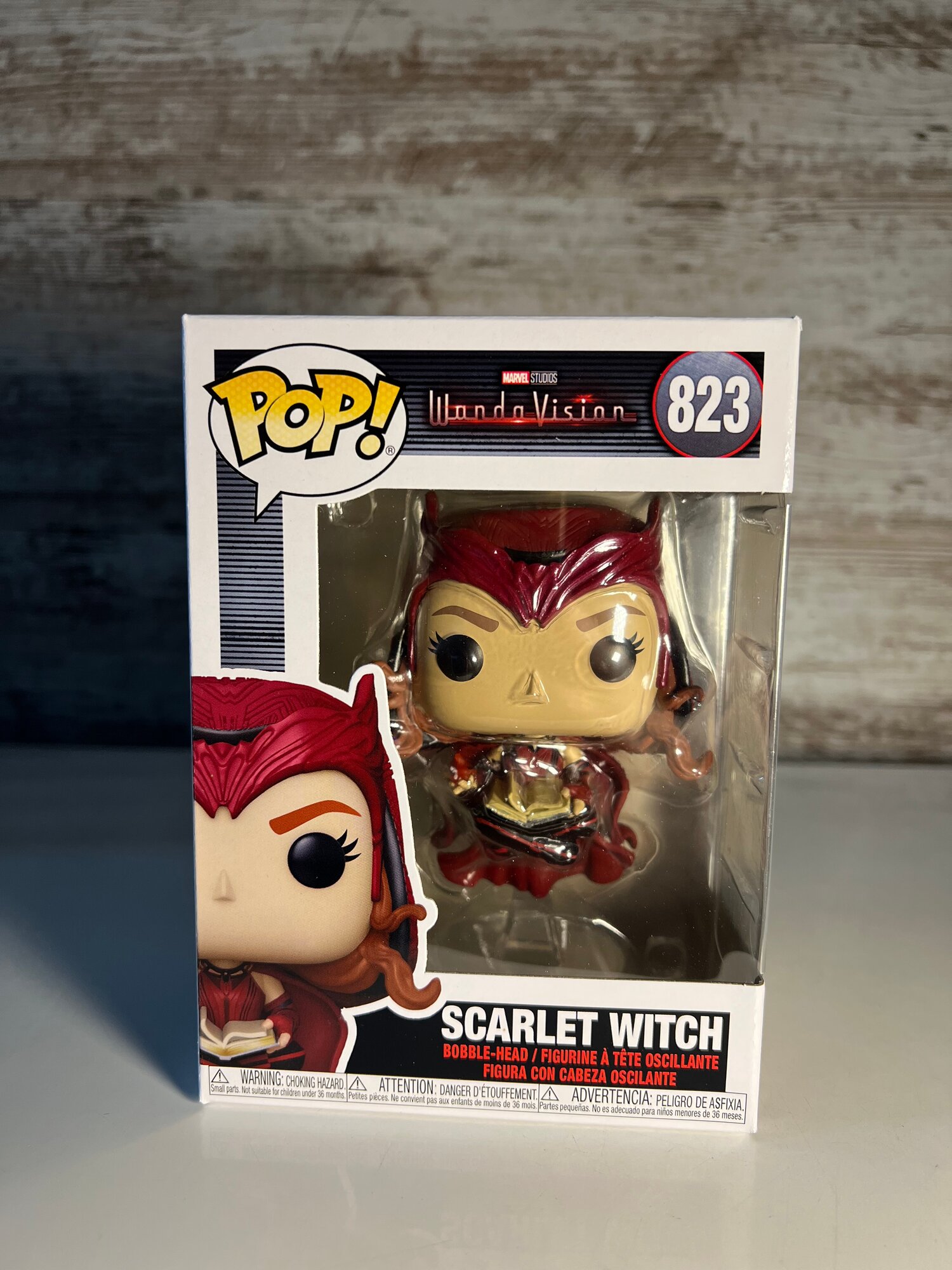 Фигурка Фанко Алая Ведьма, Scarlet Witch, Wanda Vision, 10 см от Funko