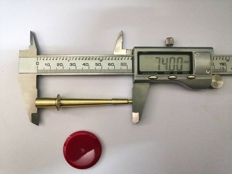 Популярный медный сердечник для сюань, медный сердечник, мундштук, прямая головка с воздушной пластиной, бесплатная