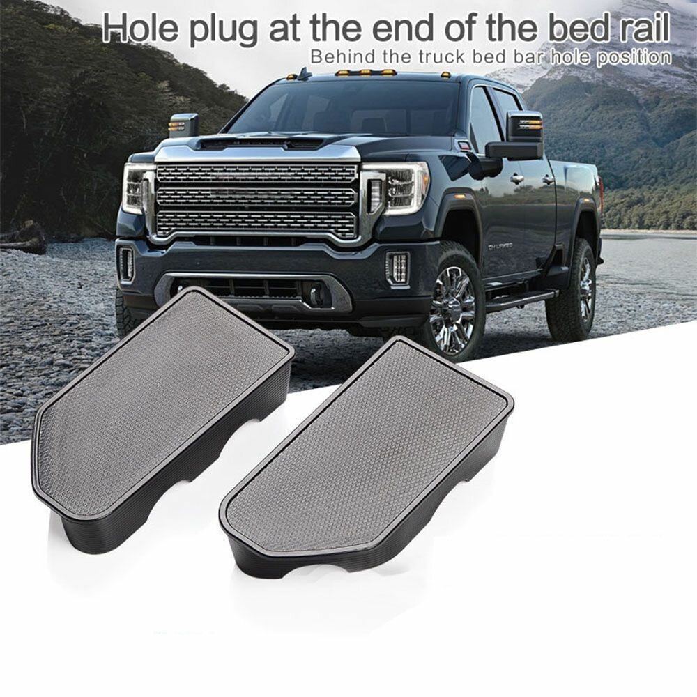 2 Шт. Заглушки Для Отверстий В Бортах Кузова Грузовика Для Chevrolet Silverado Gmc Sierra