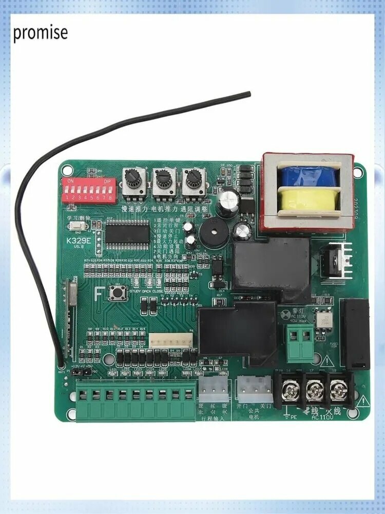 Замена Платы Управления Приводом Откатных Ворот, Главная Цепь Печатной