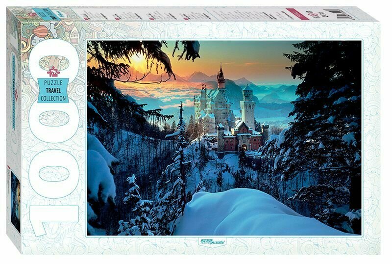 Мозаика "puzzle" 1000 "Бавария. Замок Нойшванштайн"