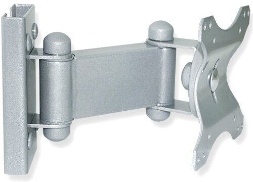 Кронштейн для акустических систем или ТВ Trone ЖК-75 держатель с наклоном и поворотом до 25кг VESA 127мм - серый