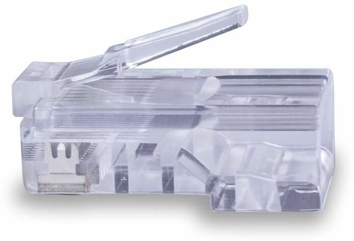 Коннектор 8P8C U/UTP кат.5E (RJ-45) (уп.25шт) SUPRLAN 10-0226