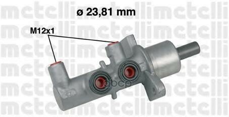 Цилиндр тормозной Metelli арт. 050567