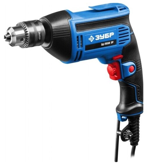 Дрель сетевая Зубр ЗД-П550 ЭР, серия «профессионал»