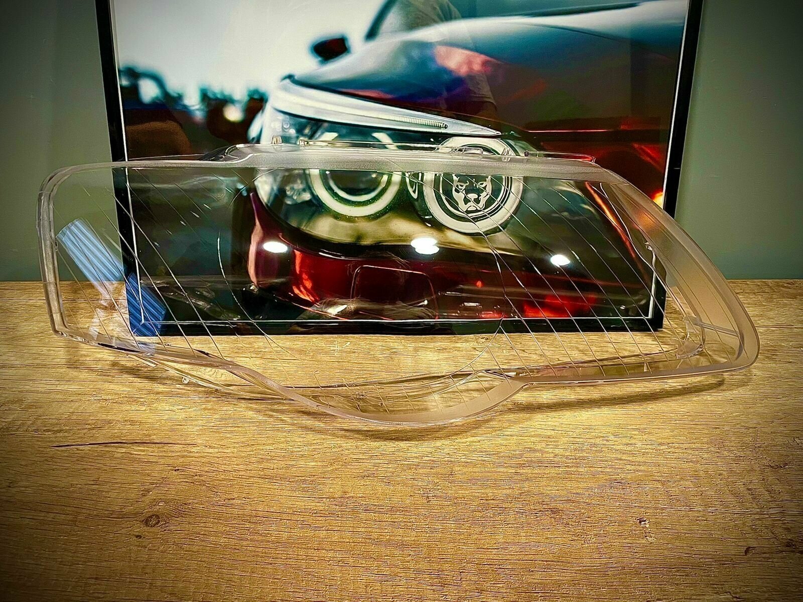 Стекло фары Volkswagen Passat B6 2005-2010 Правое стекла на фары пассат б6