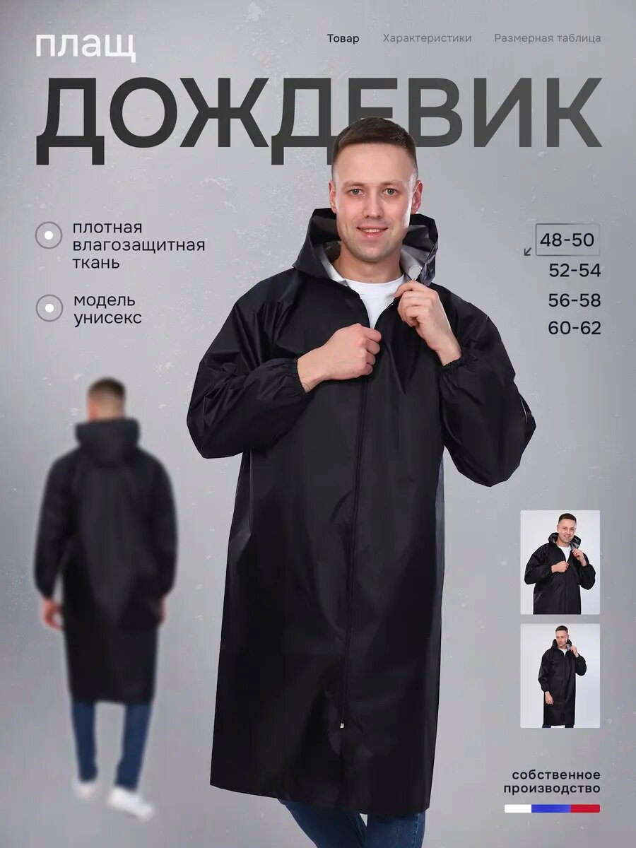 Плащ-дождевик