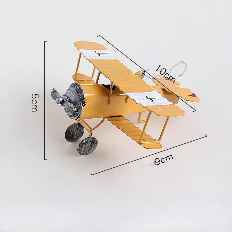 Миниатюрные фигурки самолетов MOONBIFFY Yellow