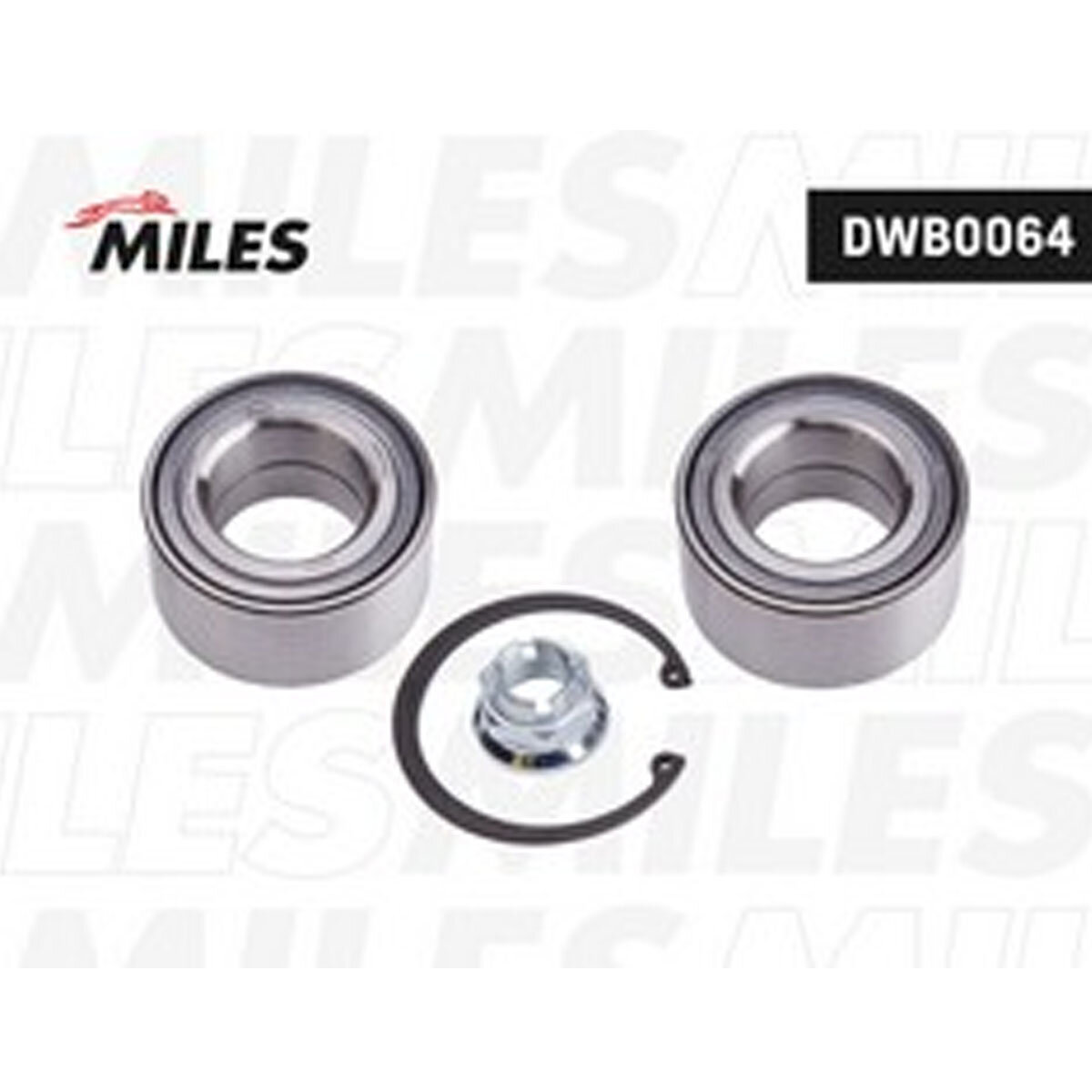 Подшипник ступицы RENAULT DUSTER 10- задний AWD, MILES DWB0064