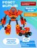 Игрушечный робот двойной формы, вариативность, подарочная коробка