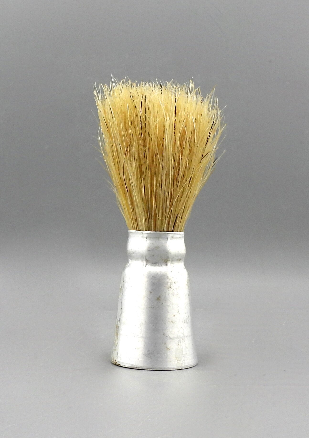 Помазок для бритья натуральная щетина с алюминием СССР 1970-е гг новый