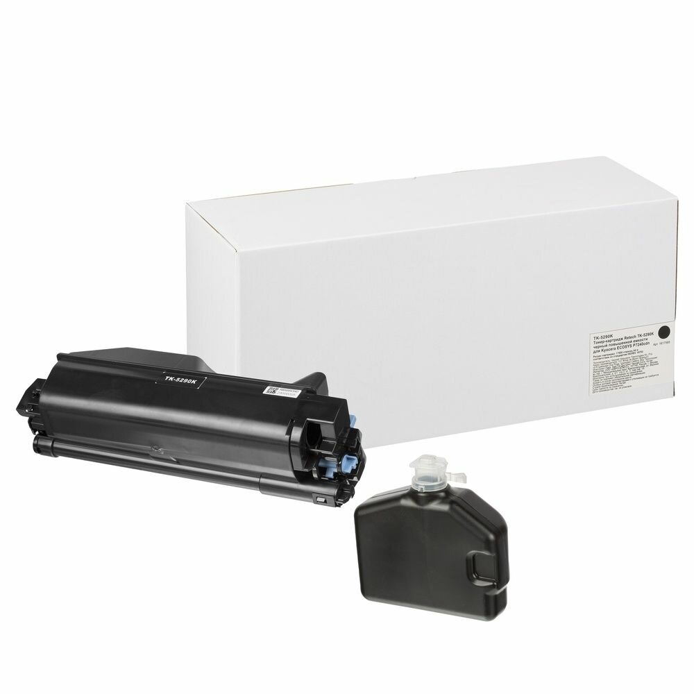 Тонер-картридж Retech черный, повышенной емкости, для Kyocera P7240cdn (TK-5290K)