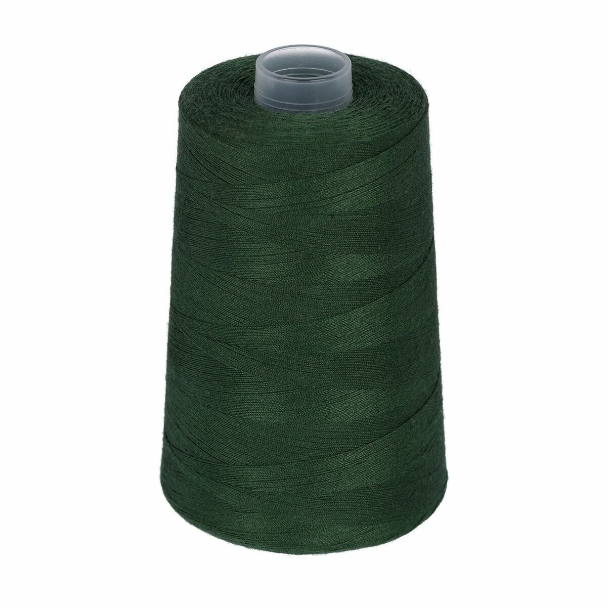 Нитки ПНК им. Кирова Армированные, 2500 м, №3304 (057), темно-зеленые (70 ЛЛ)