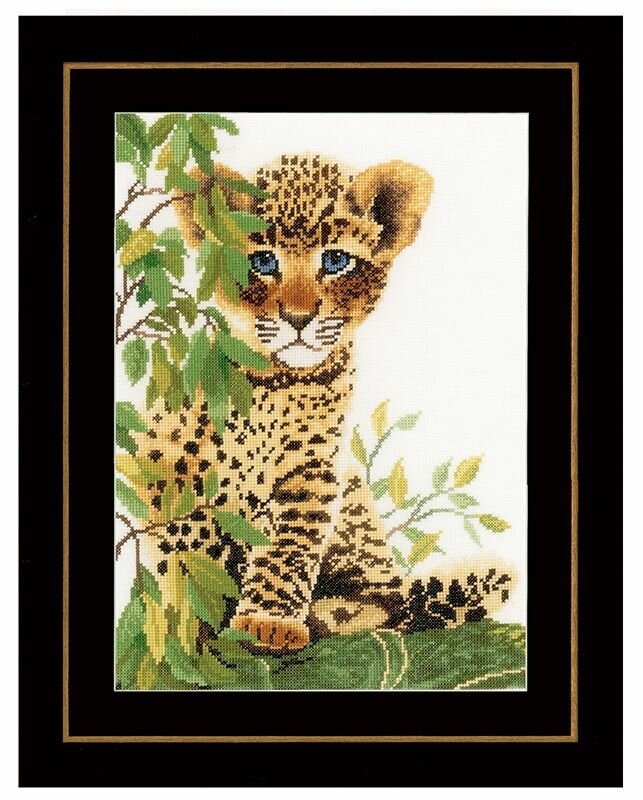Набор для вышивания Lanarte Little panther, 24х33 см (ND. LAN. PN-0158160)