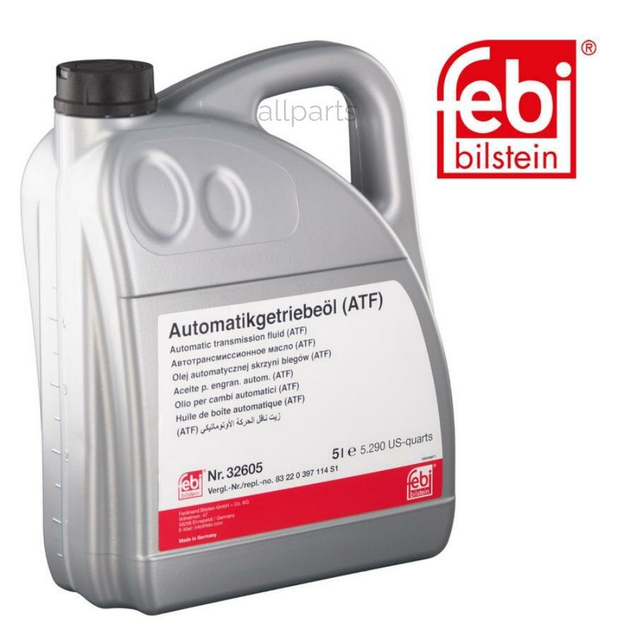 FEBI 32605 Масло трансмиссионное Febi ATF Dexron VI 5 л 32605