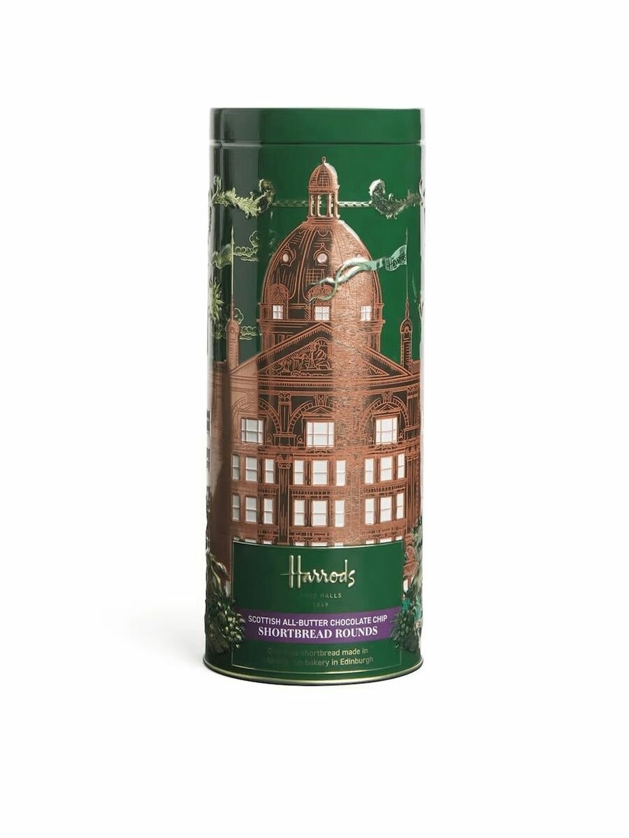 Печенье Harrods Шотландское с кусочками шоколада, 200 г