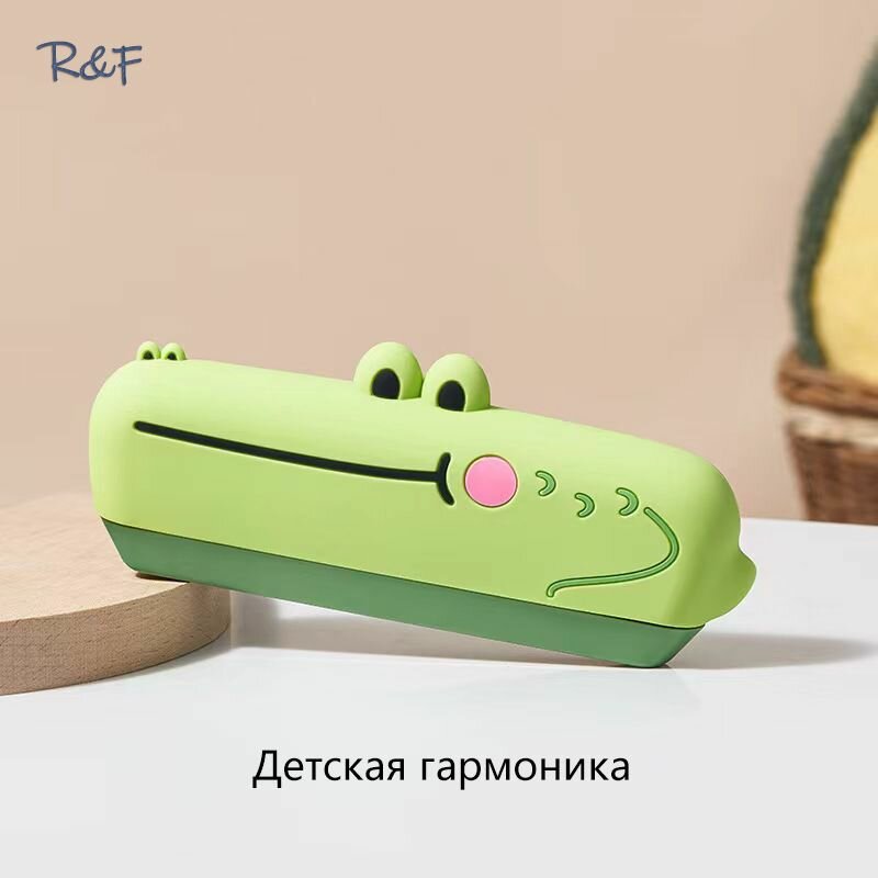 Игрушка-крокодил R&F антистресс зеленый регулируемый для детей для подарка