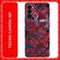 Чехол на Tecno Camon 18P / Техно Камон 18Р с принтом "Помада паттерн 2", прозрач...