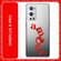 Чехол на OnePlus 9 Pro / ВанПлас 9 Про с принтом "Amour lips - 14 февраля", проз...