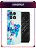 Силиконовый чехол на Honor X8A / Хонор X8A с принтом "Голубая орхидея"