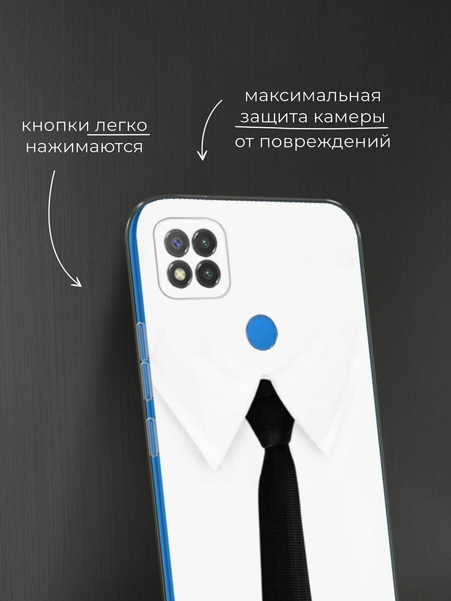 Чехол на Xiaomi Redmi 9C / Сяоми Редми 9C с принтом "Галстук" — фото 1