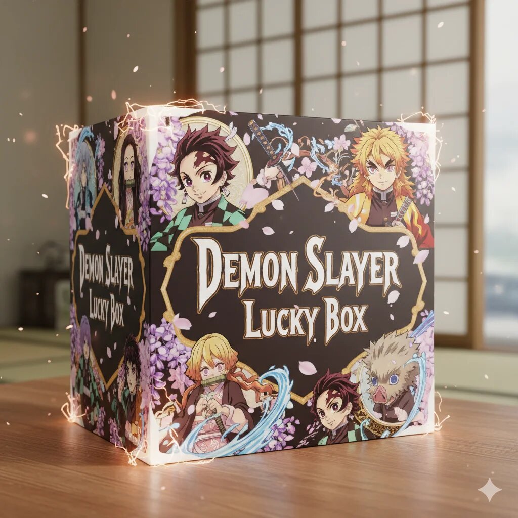 Фигурки Demon Slayer мини blind box MINISO big box