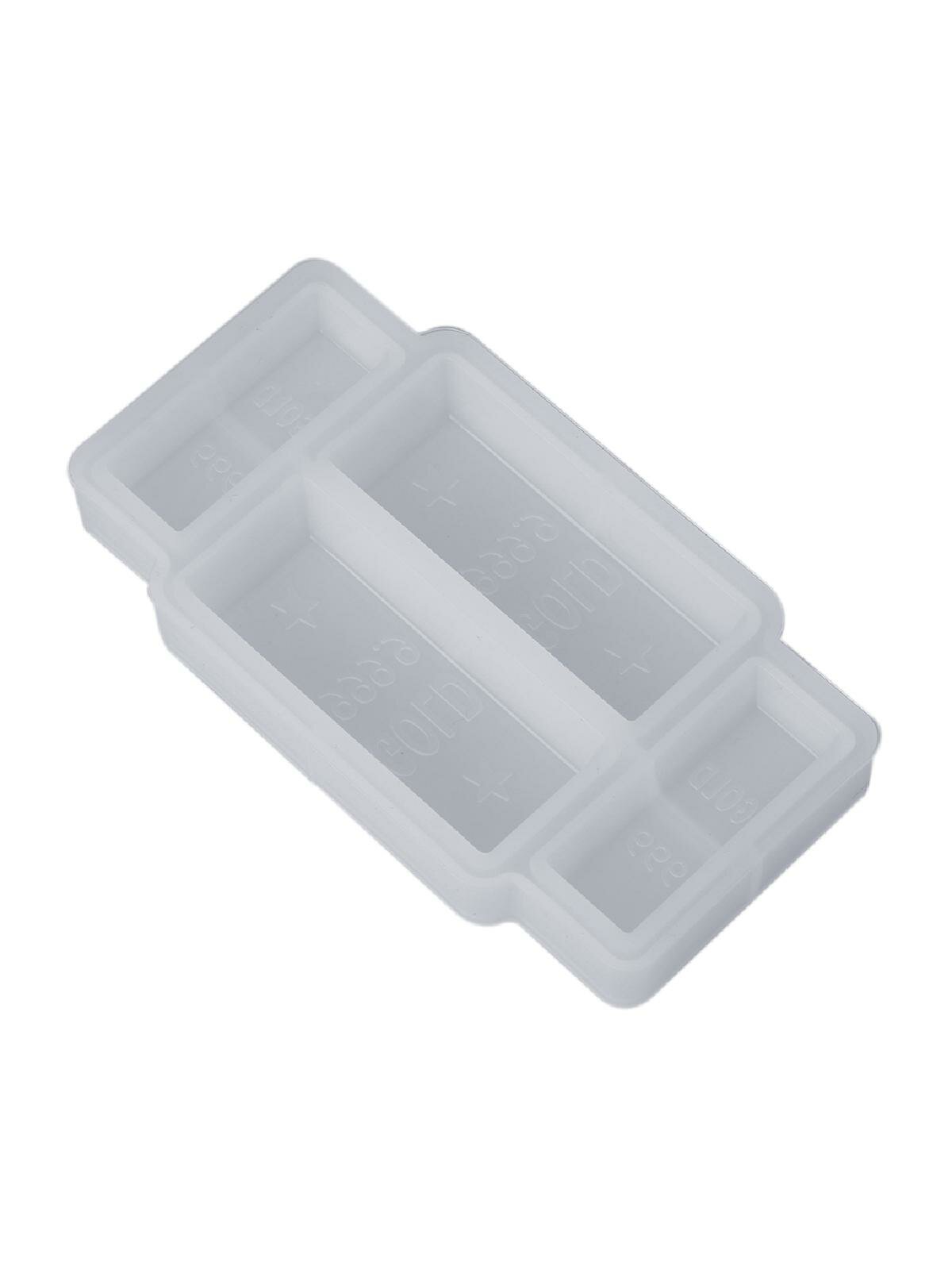 Имитация зеркальной эпоксидной формы для золотых слитков